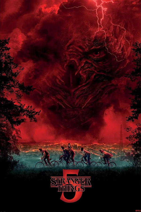 Netflix Stranger Things 4 (Venca) TV poster | egoamo.co.za