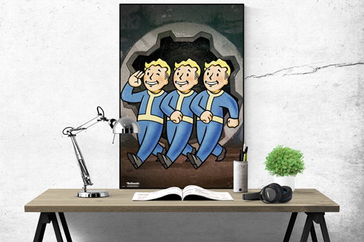 Fallout 76 - Vault Boys gaming poster for sale in SA | egoamo.co.za